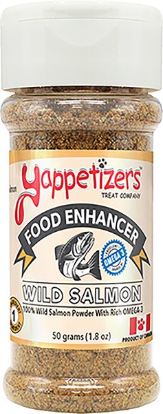 YAPPETIZERS One Ingredient Wild Salmon Topper, 50-g bottle - Chewy.com ...