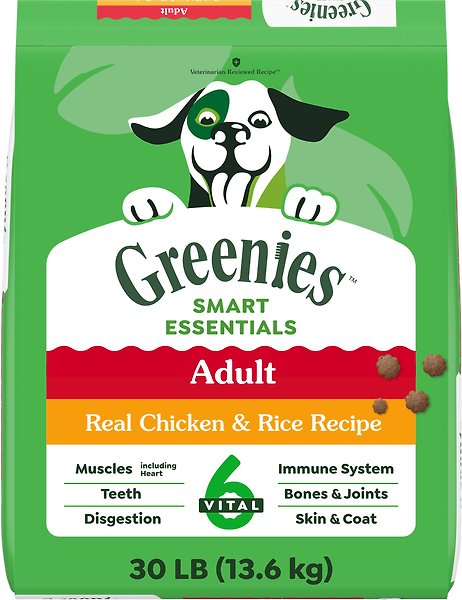 Discontinued - GREENIES Smart Essentials Adult High Protein Real ...