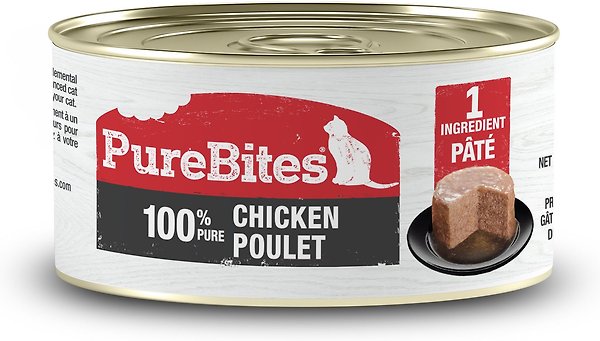 Temporarily Unavailable - PUREBITES Chicken Pate Cat Food Topper, 71-g ...