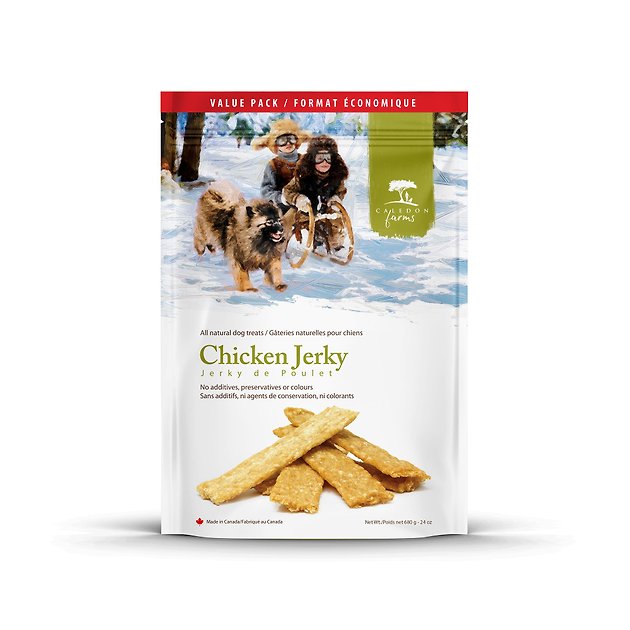 CALEDON FARMS Chicken Jerky Dog Treats, 680-g bag | Chewy Canada
