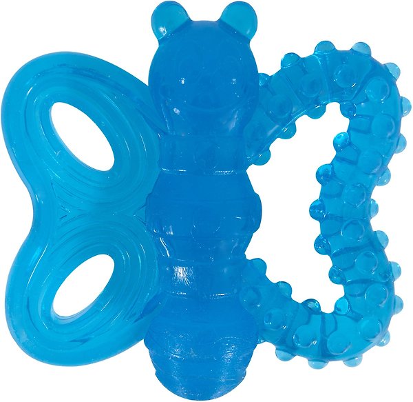 Discontinued - JW PET Play Place Butterfly Puppy Teether Dog Toy ...