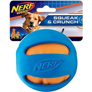 NERF DOG Crunchable Ball Dog Toy | Chewy Canada