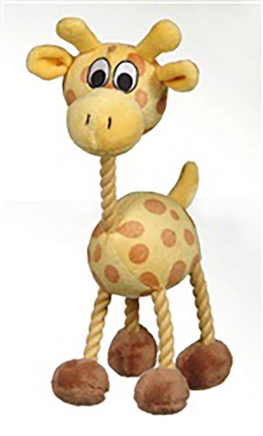 DOGIT inPuppy Luvz in Yellow Giraffe Squeaky Plush Dog Toy | Chewy Canada