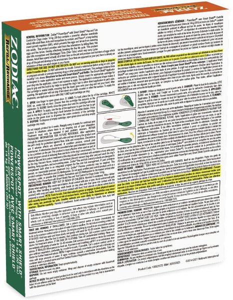 Discontinued - ZODIAC PowerSpot with Smart Shield Flea & Tick Control ...