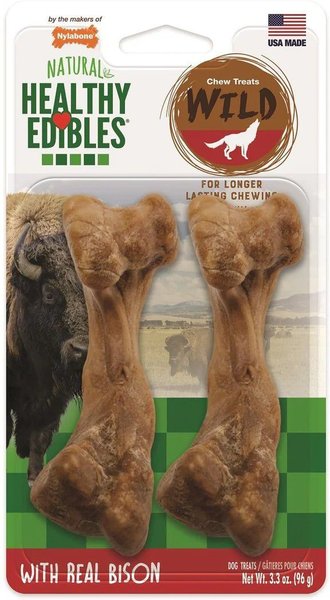 NYLABONE Healthy Edibles Wild Natural Long Lasting Bison Flavour Medium ... NYLABONE Healthy Edibles Wild Natural Long Lasting Bison Flavour Medium ...