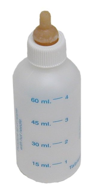 PETAG Small Animal Nurser Bottle, Blue, 2-oz bottle | Chewy Canada