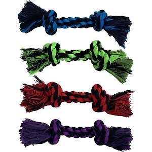 MULTIPET Minipet Rope Dog Toy, Color Varies | Chewy Canada