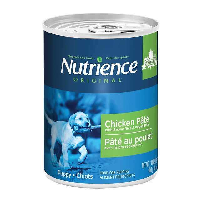NUTRIENCE Original Puppy Chicken Pate with Rice & Vegetables Wet Dog ...