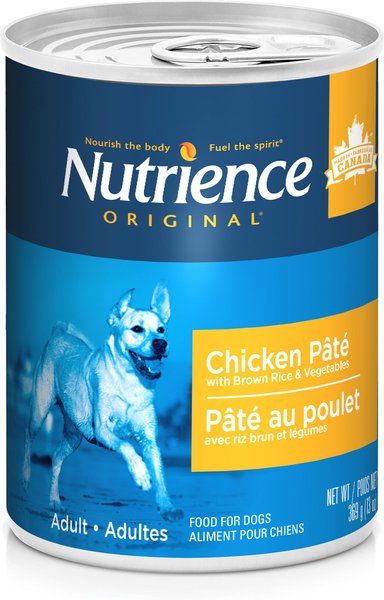 NUTRIENCE Original Adult Chicken Pate with Brown Rice & Vegetables Wet ...