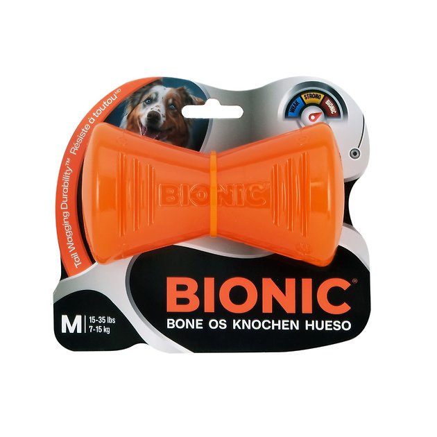 BIONIC Bone Treat Dispensing Dog Toy, Medium | Chewy Canada