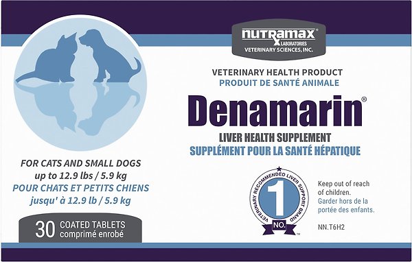 NUTRAMAX Denamarin with S-Adenosylmethionine & Silybin Tablets Liver ...