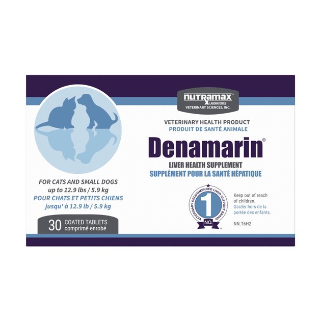 NUTRAMAX Denamarin with S-Adenosylmethionine & Silybin Tablets Liver ...