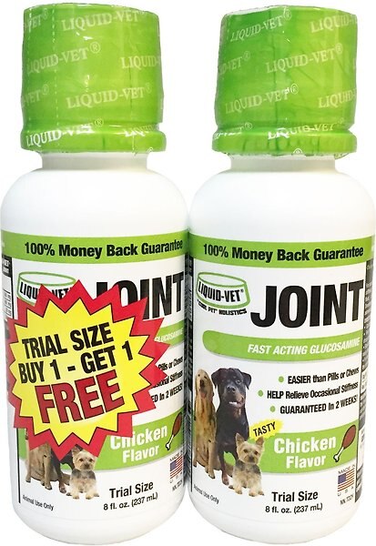 LIQUID-VET K9 Hip & Joint Support Chicken Flavour Supplement for Dogs ...