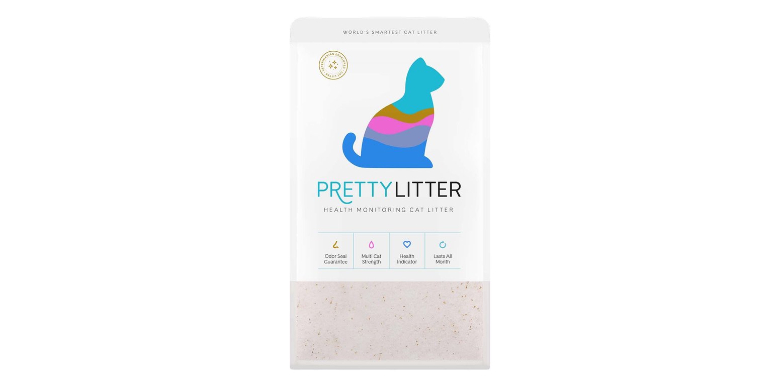 PRETTYLITTER Health Monitoring Cat Litter, 8-lb bag - Chewy.com