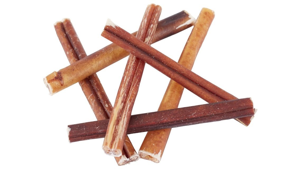 BONES & CHEWS Jumbo Bully Stick 6" Dog Treats, 20 count - Chewy.com