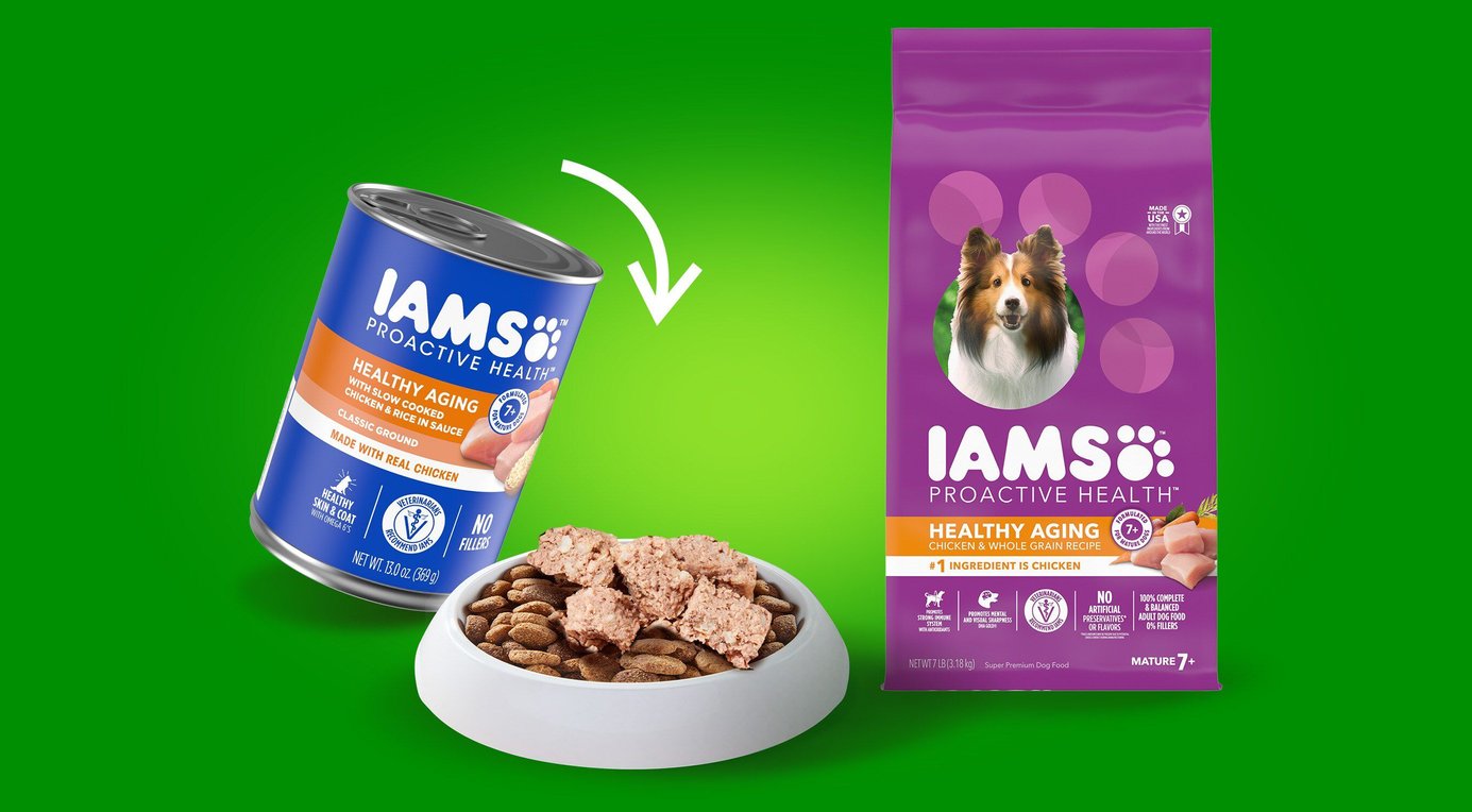 IAMS Proactive Health Large Breed Adult with Real Chicken Dry Dog Food ...