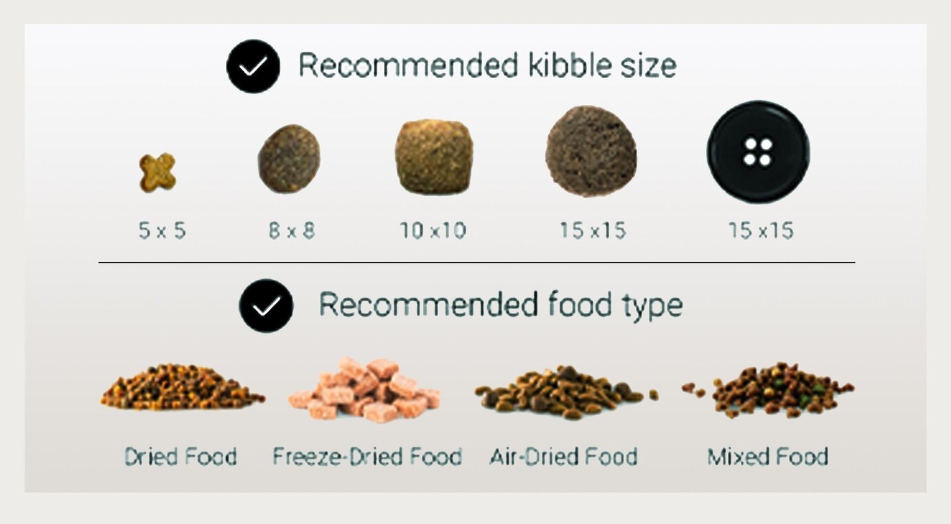 INSTACHEW Purechew Mini Automatic Stainless Steel Smart Pet Feeder ...