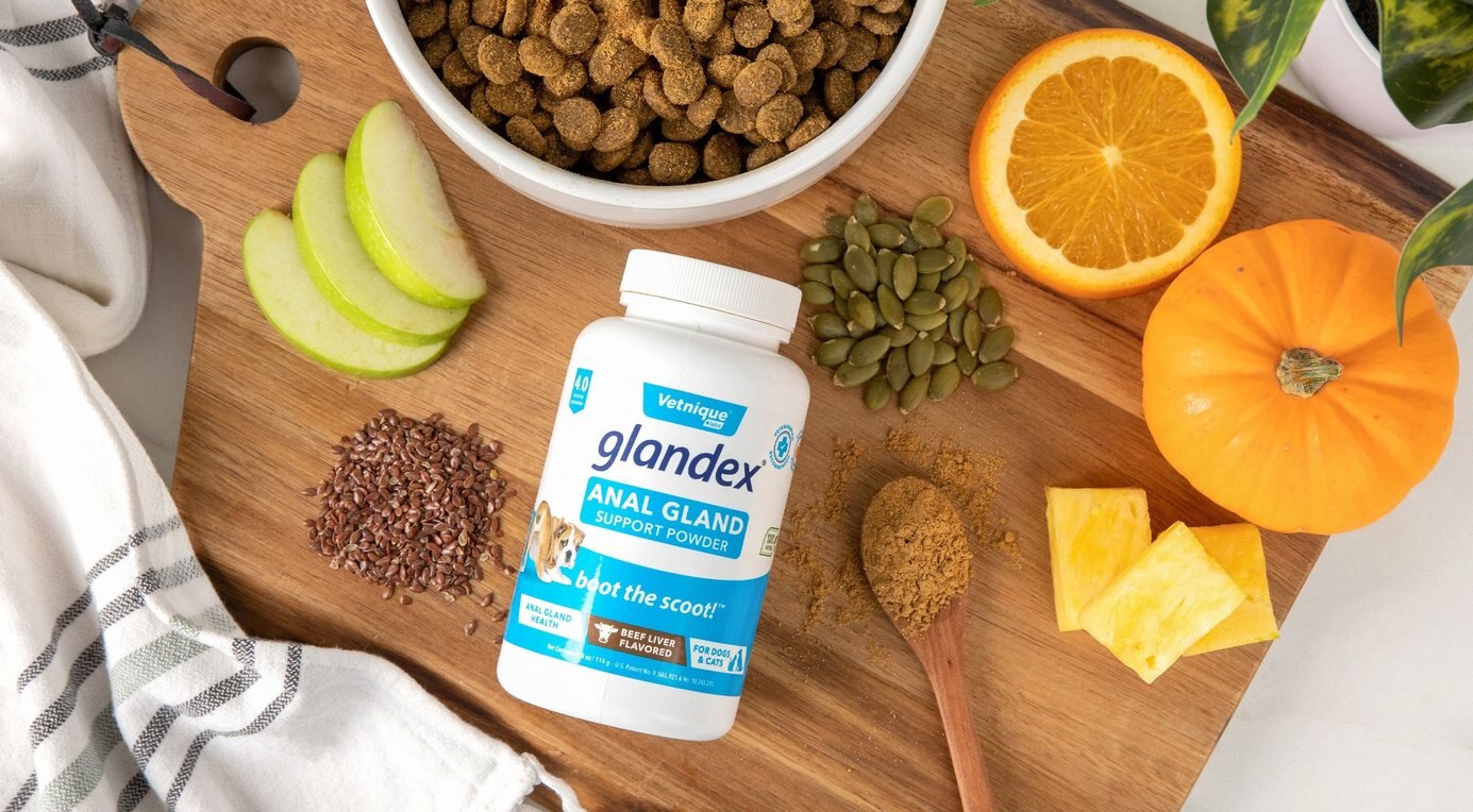 VETNIQUE LABS Glandex Anal Gland & Probiotic Peanut Butter Flavored ...