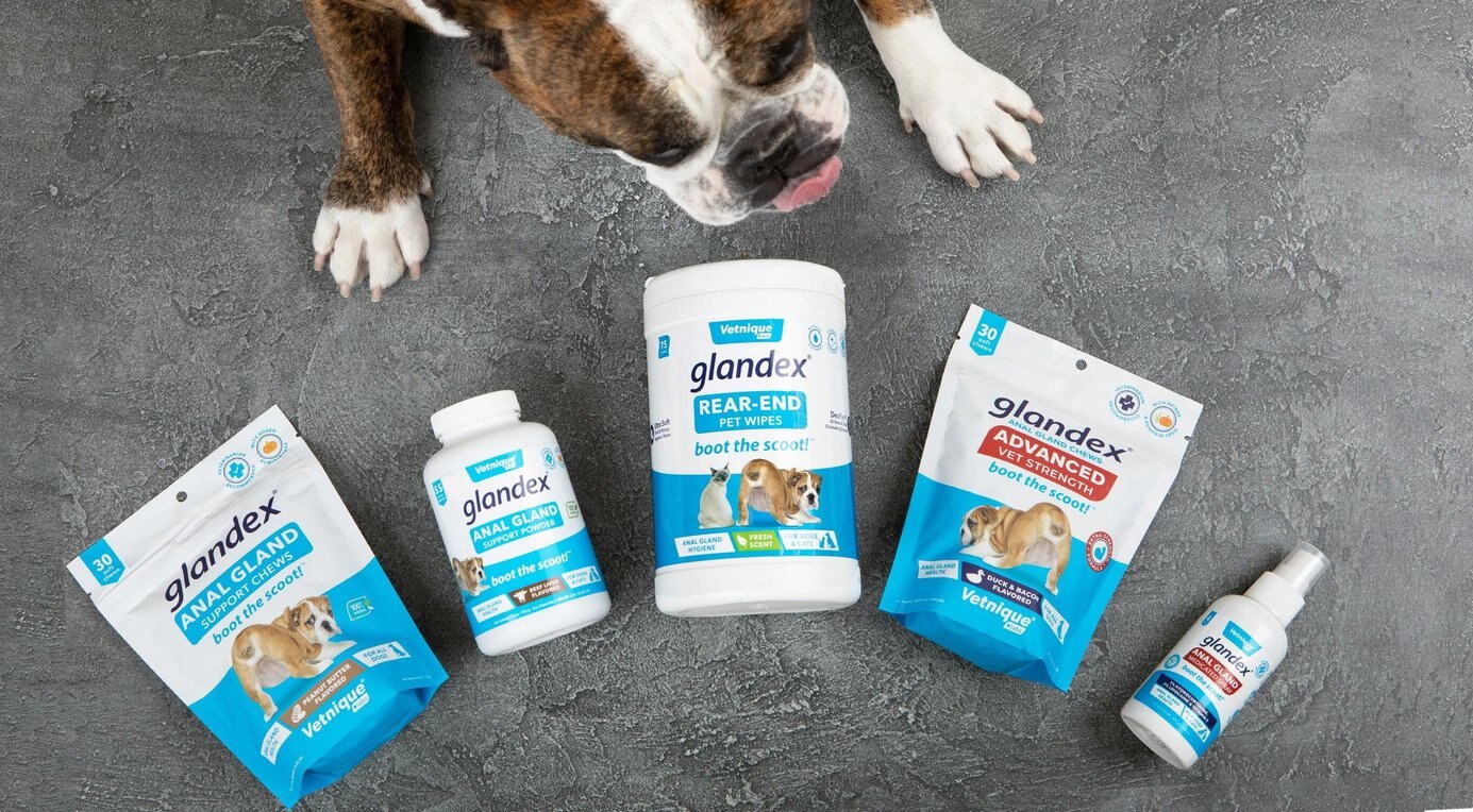 VETNIQUE LABS Glandex Anal Gland & Probiotic Peanut Butter Flavored ...