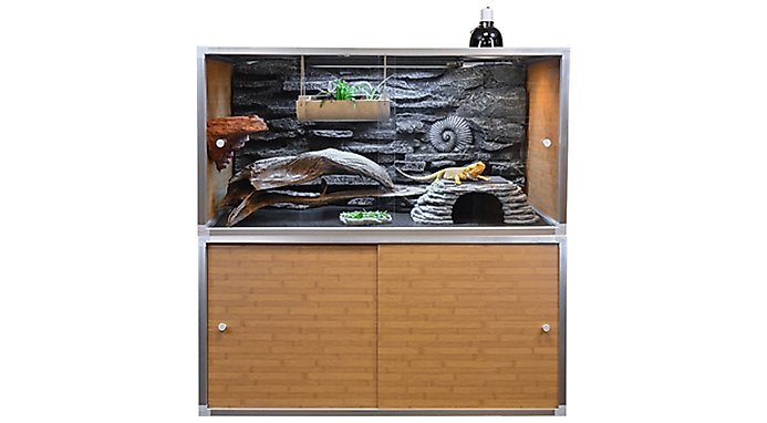 Temporarily Unavailable - ZEN HABITATS Meridian Enclosure with Wood ...