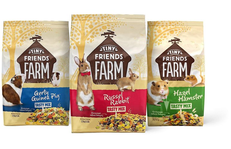 TINY FRIENDS FARM Russel Rabbit Food, 5.5-lb bag - Chewy.com