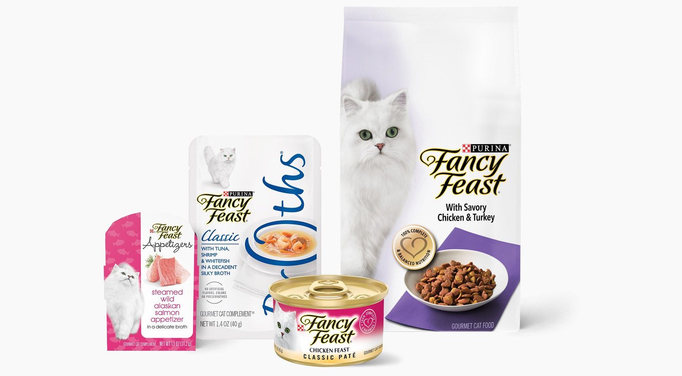 FANCY FEAST Gourmet Naturals White Meat Chicken Recipe Pate Canned Cat ...