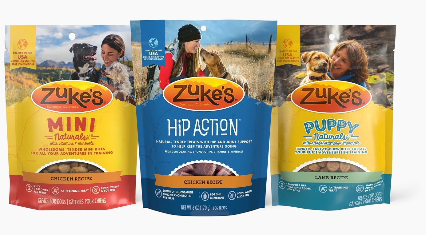 ZUKE'S Mini Naturals Peanut Butter & Oats Recipe Training Dog Treats, 6 ...