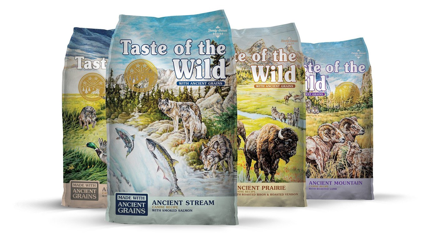 TASTE OF THE WILD Ancient Wetlands with Ancient Grains Dry Dog Food, 5 ...