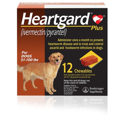 HEARTGARD Plus Chew for Dogs, up to 25 lbs, (Blue Box) - Easy Refills ...