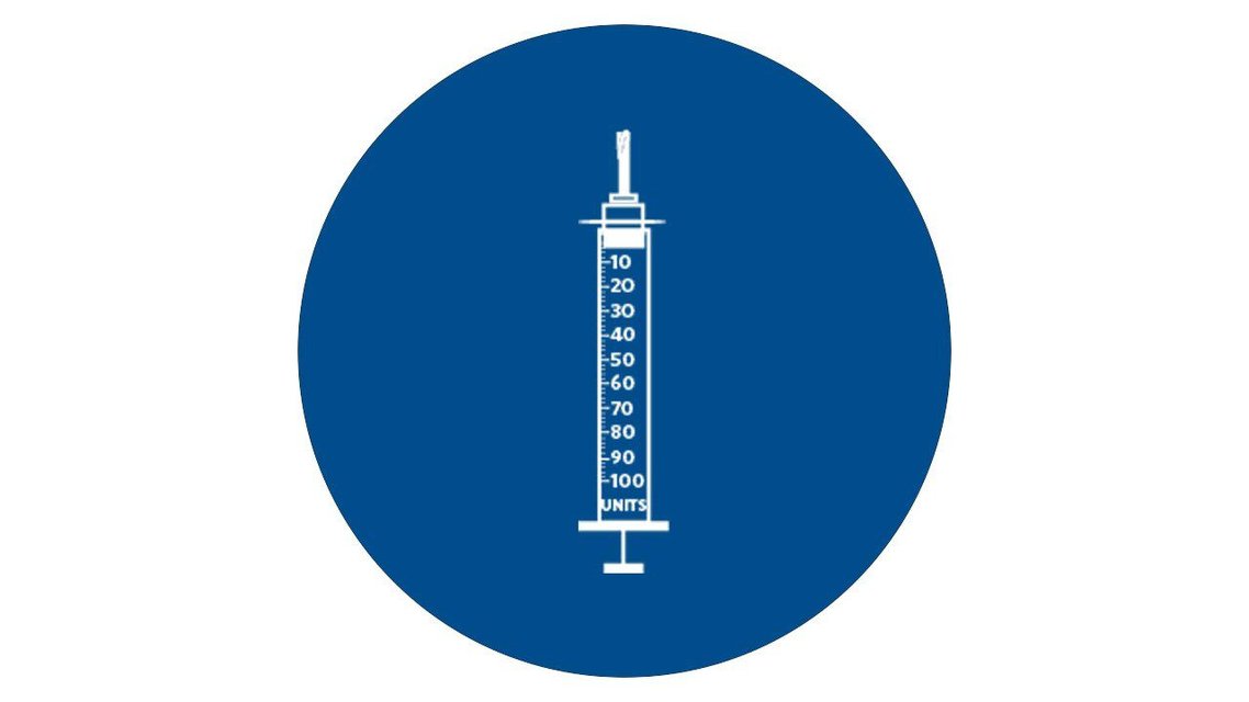 ULTICARE VETRX Insulin Syringes U-100 12.7mm x 29G, 1-cc - Easy Refills ...