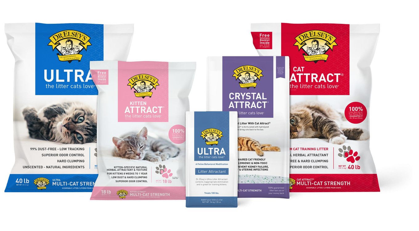 DR. ELSEY'S Clean Air Stress Reducing Crystal Cat Litter, 22.5-lb ...