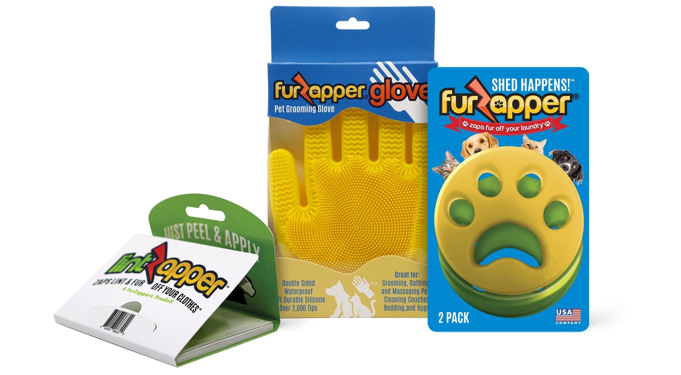 FURZAPPER Dog & Cat Hair Removal Tool, 2 count - Chewy.com