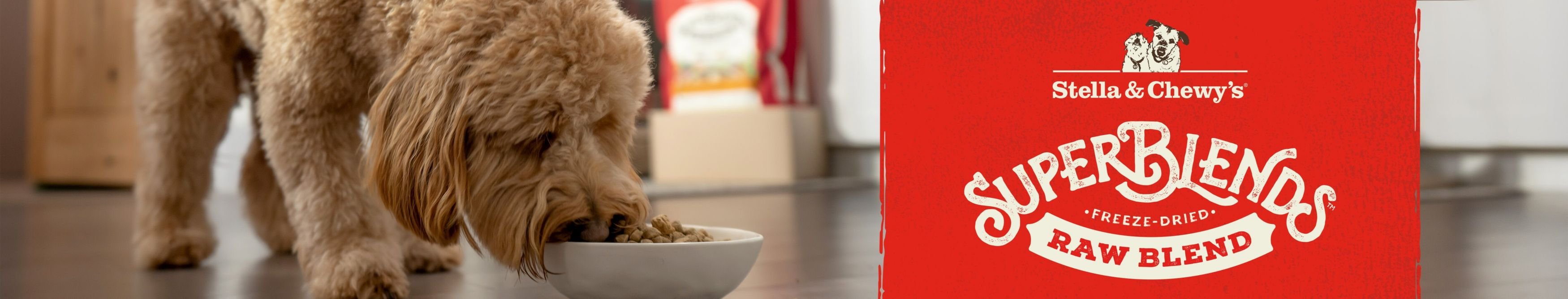 STELLA & CHEWY'S SuperBlends Raw Blend Wholesome Grains Grass-Fed Beef ...