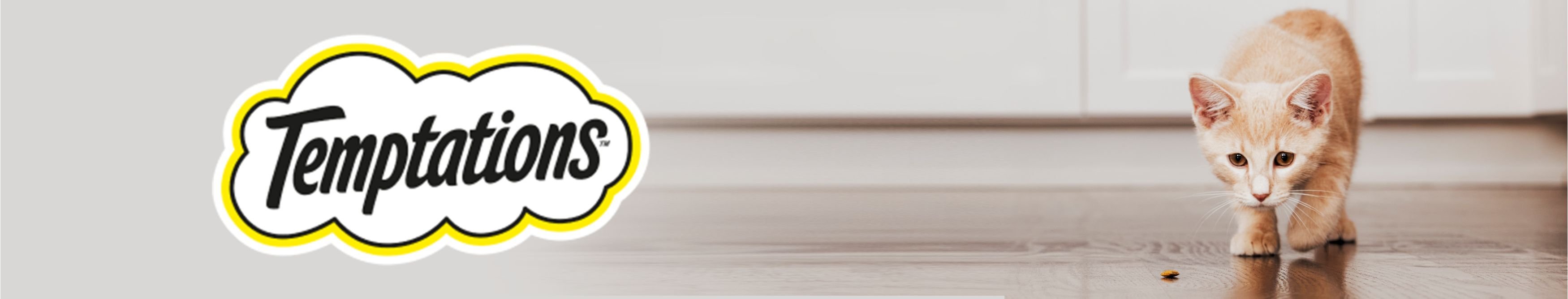 TEMPTATIONS Chicken & Dairy Flavor Crunchy & Soft Kitten Treats, 3-oz ...