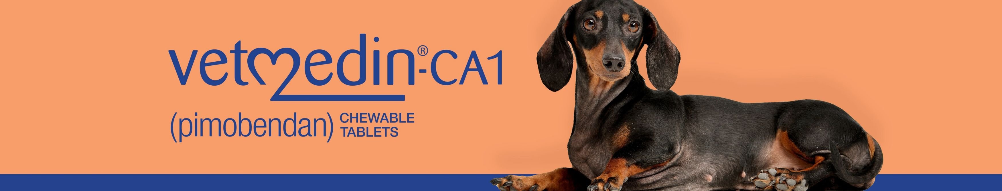 VETMEDIN-CA1 (pimobendan) Chewable Tablets for Dogs, 5-mg, 50 tablets ...