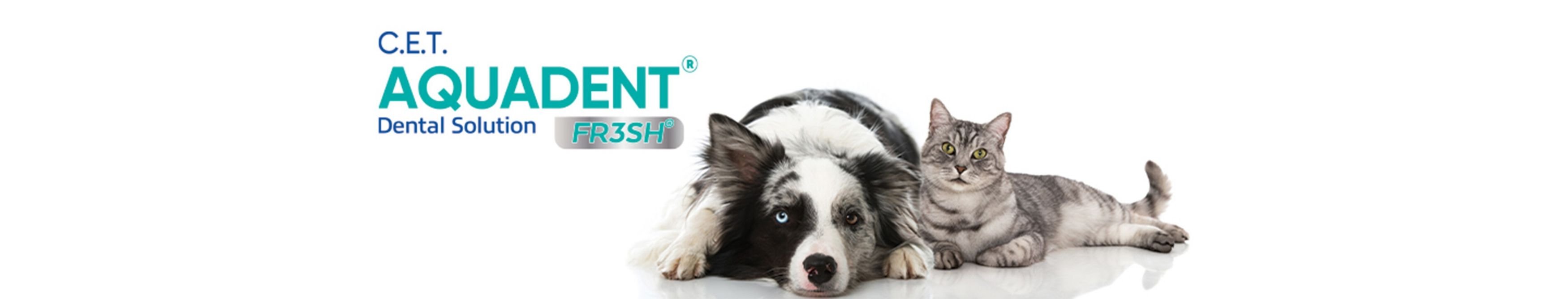 VIRBAC C.E.T. Aquadent Fr3sh Dog & Cat Dental Solution, 8.45-fl oz ...