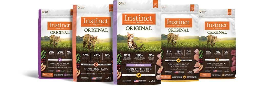 Instinct Original Kitten Grain-Free Recipe with Real Chicken Freeze ...