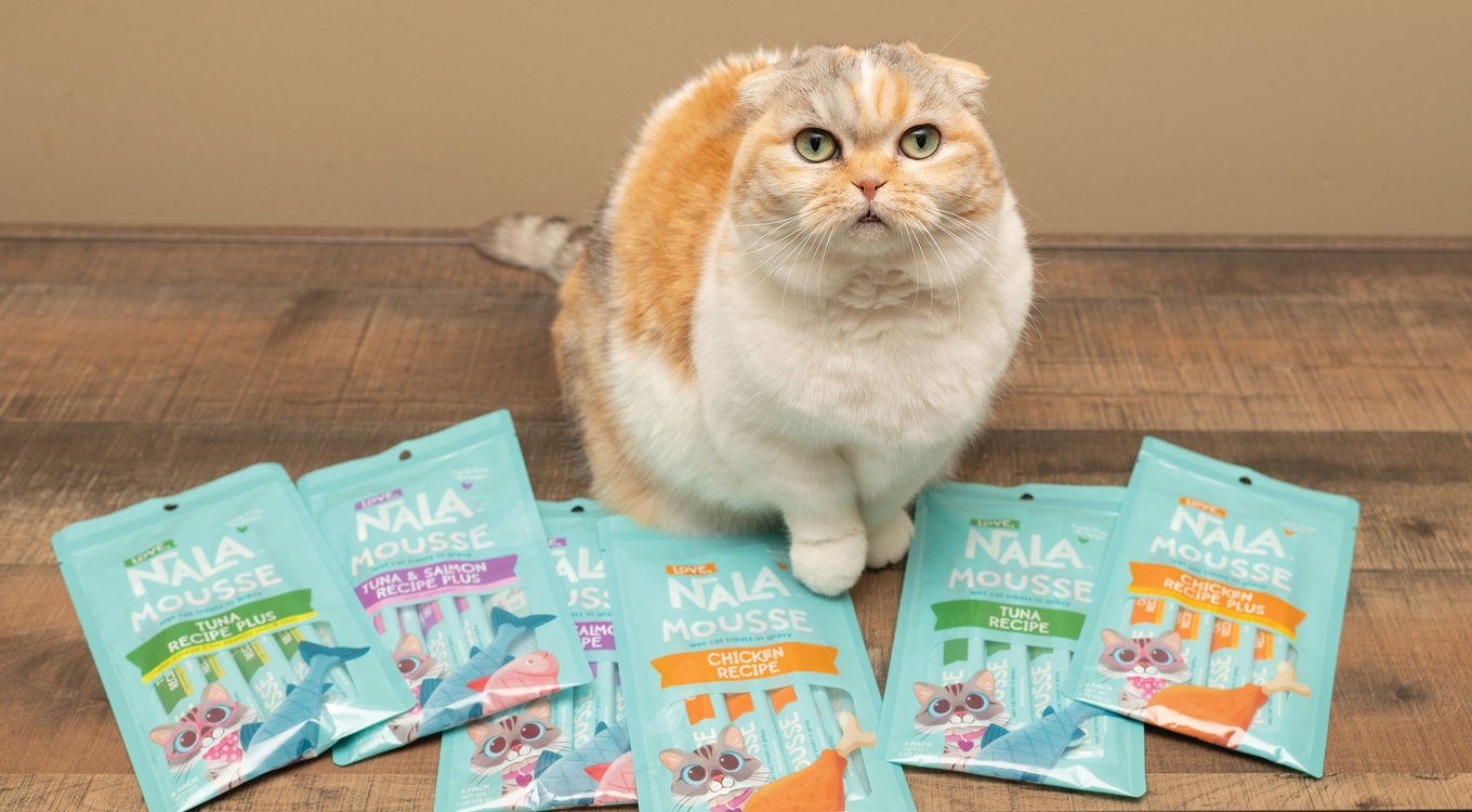 LOVE, NALA Flaked Tuna & Salmon Recipe in Broth Adult Grain-Free Wet ...