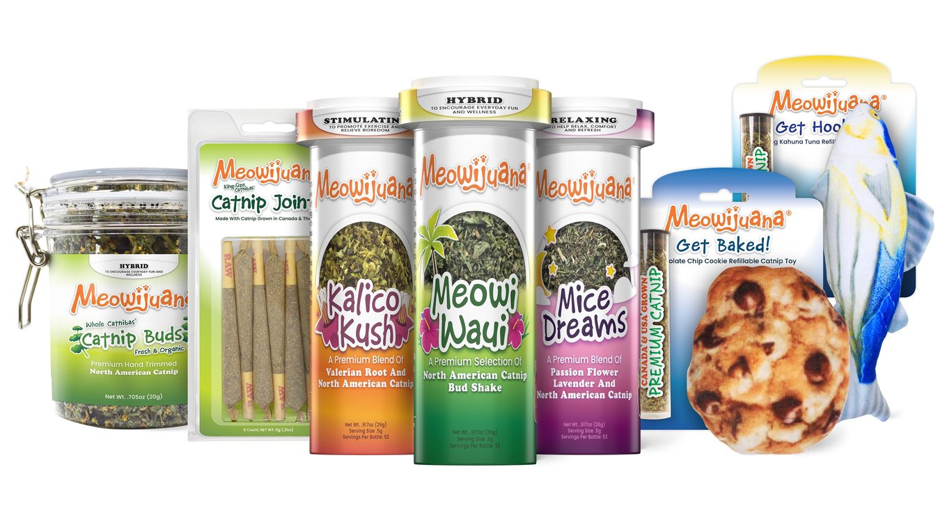 MEOWIJUANA Lollies Silvervine Sticks with Catnip, 3 count - Chewy.com