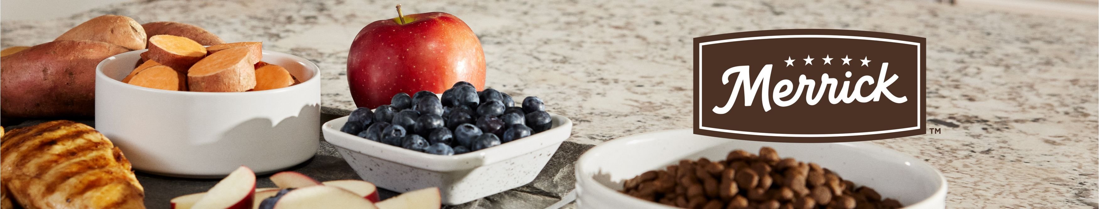 MERRICK Real Texas Beef + Sweet Potato Recipe Grain-Free Chicken-Free ...