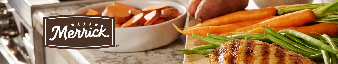 MERRICK Classic Healthy Grains Real Chicken + Brown Rice Recipe with ...