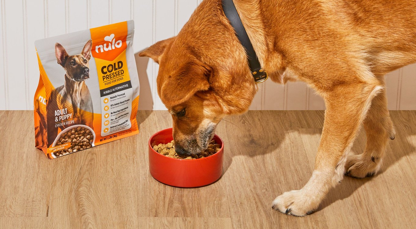 NULO Cold Pressed Puppy & Adult Grain-Free Beef Recipe Dry Dog Food, 4 ...