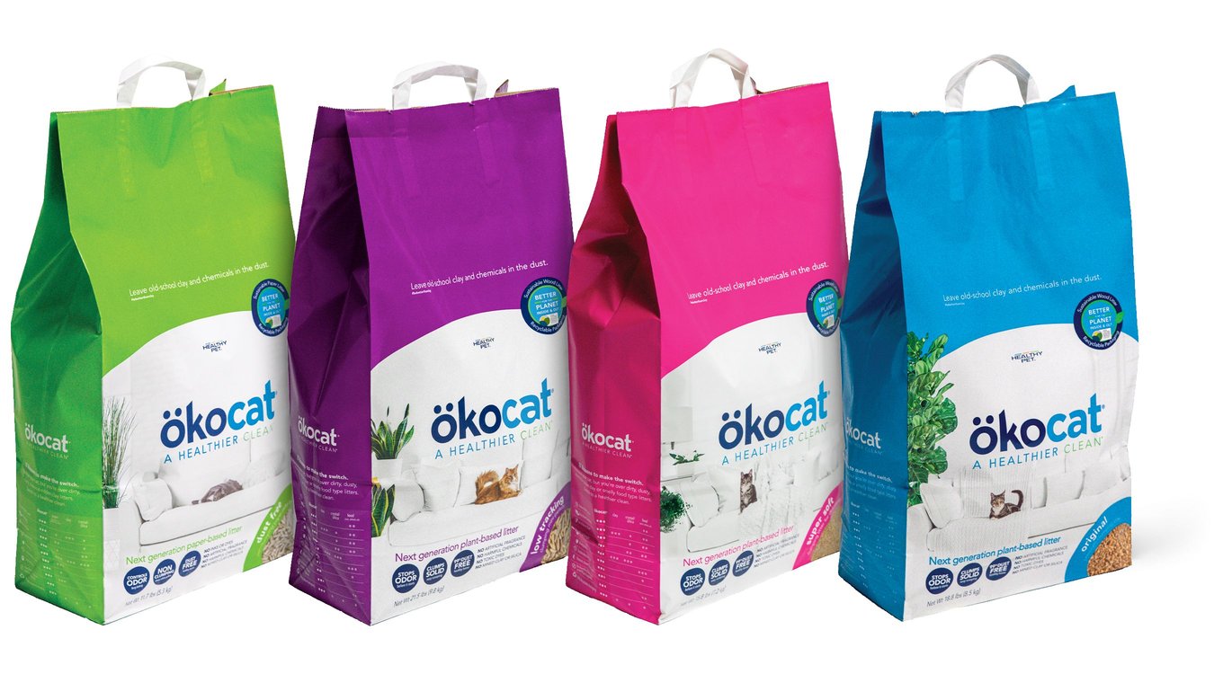 New Version Available - OKOCAT Super Soft Clumping Wood Unscented Cat ...