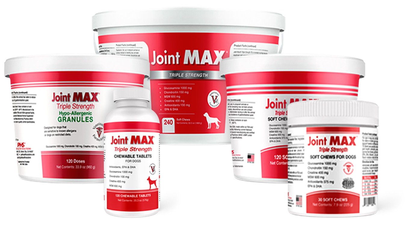 JOINT MAX Triple Strength Soft Chews for Dogs, 120 count - Chewy.com