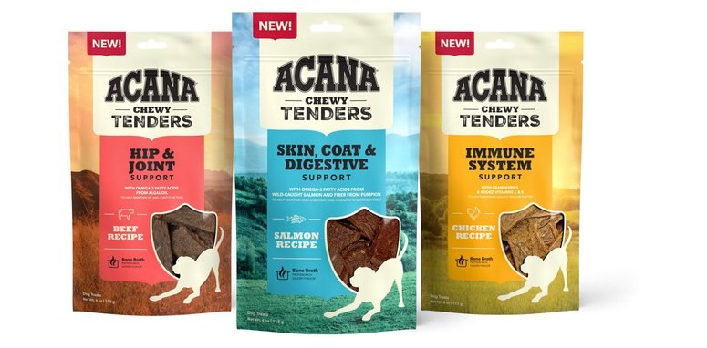 ACANA Chewy Tenders Jerky Dog Treats, 4-oz bag - Chewy.com
