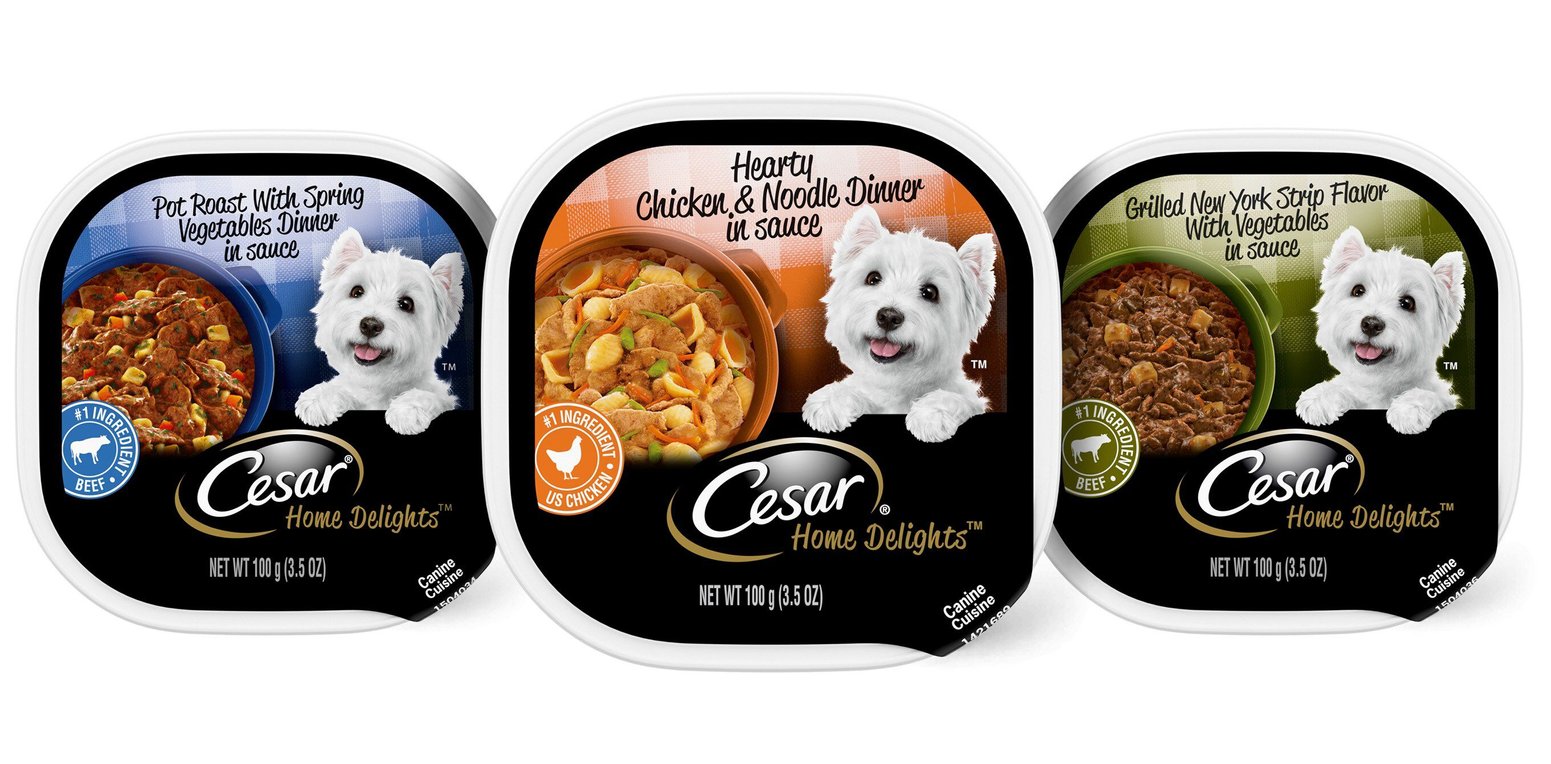 CESAR Home Delights & Classic Loaf in Sauce Variety Pack Small Breed ...