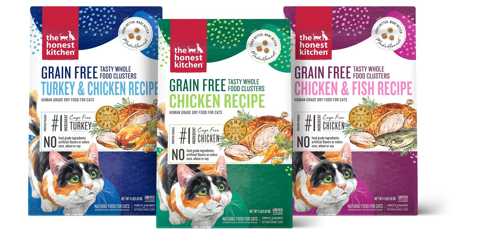 THE HONEST KITCHEN Human Grade Whole Food Clusters Grain-Free Turkey ...