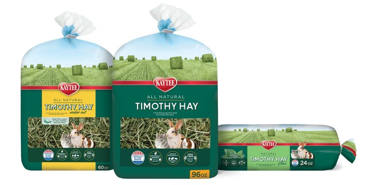KAYTEE Natural Timothy Hay Small Animal Food, 24-oz bag - Chewy.com