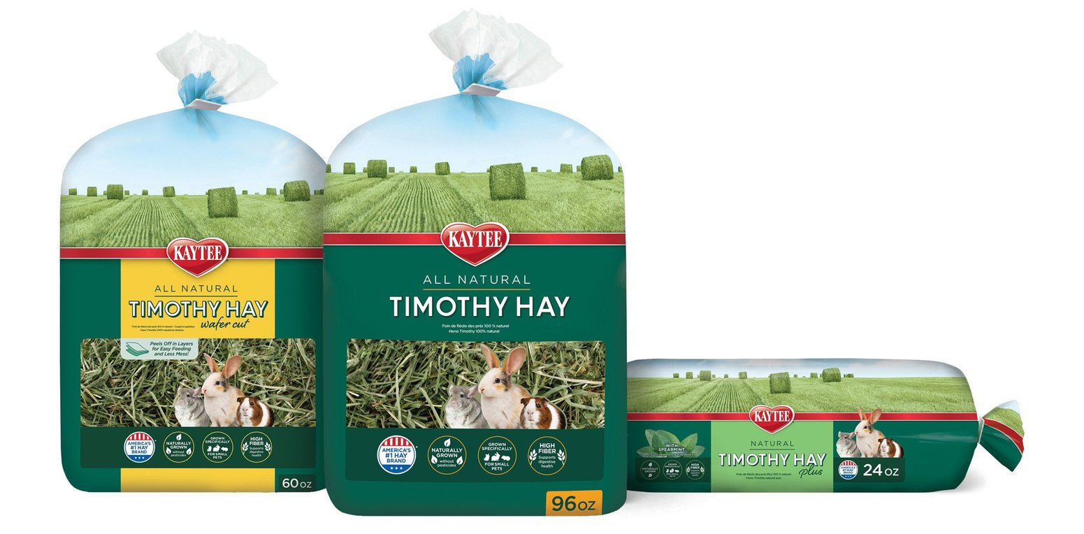 KAYTEE Natural Timothy Hay Small Animal Food, 24-oz bag - Chewy.com