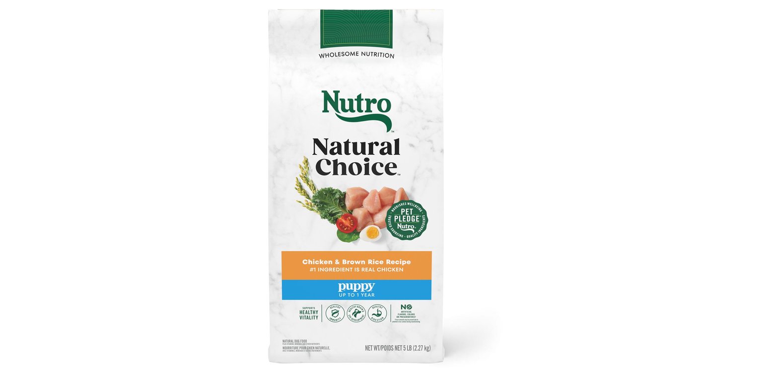 Nutro Wholesome Essentials Puppy Farm Raised Chicken, Brown Rice ...